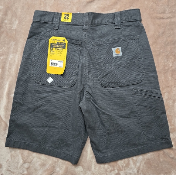 Carhartt | Shorts | Carhartt Rugged Flex Relaxed Fit Canvas Work Shorts ...